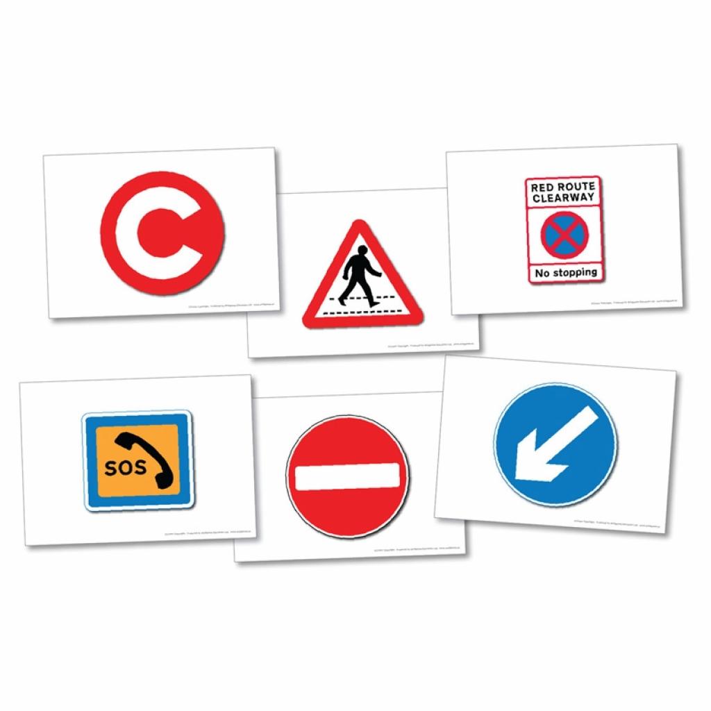 Roads Sign Flashcards | Wildgoose Education