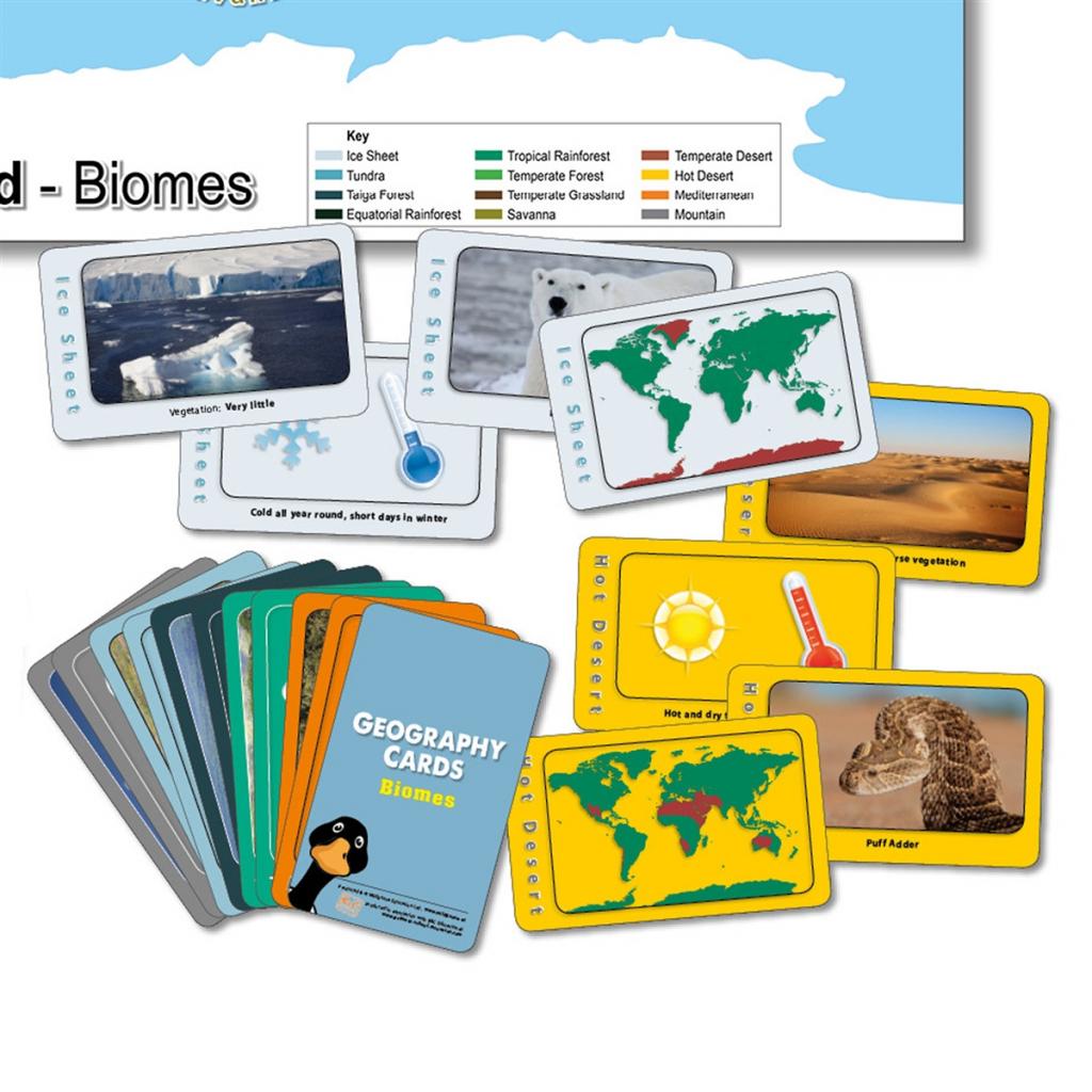 World Biomes Card Game