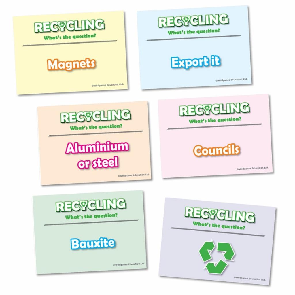 The Question? Recycling Cards