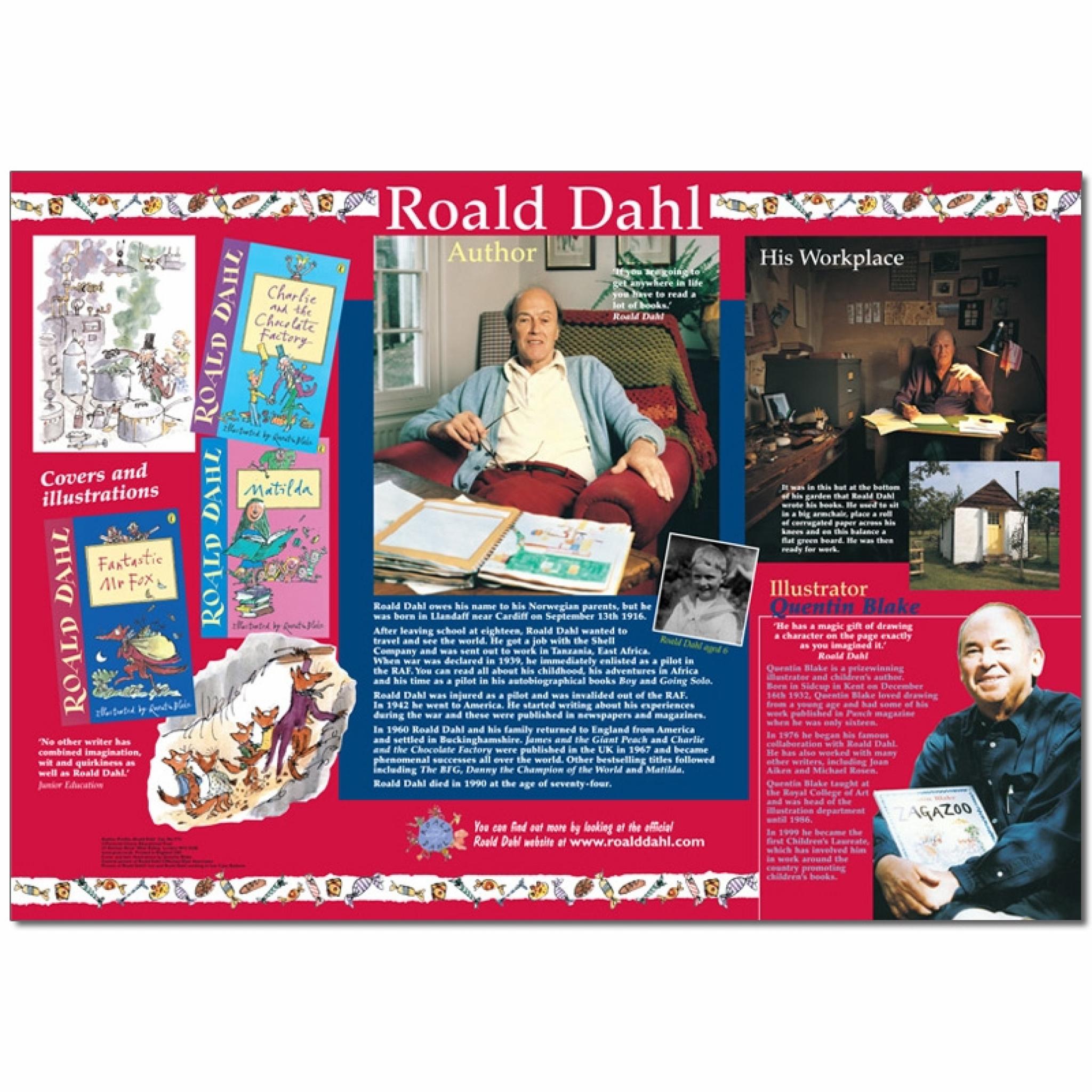 Dahl Author Profile Poster