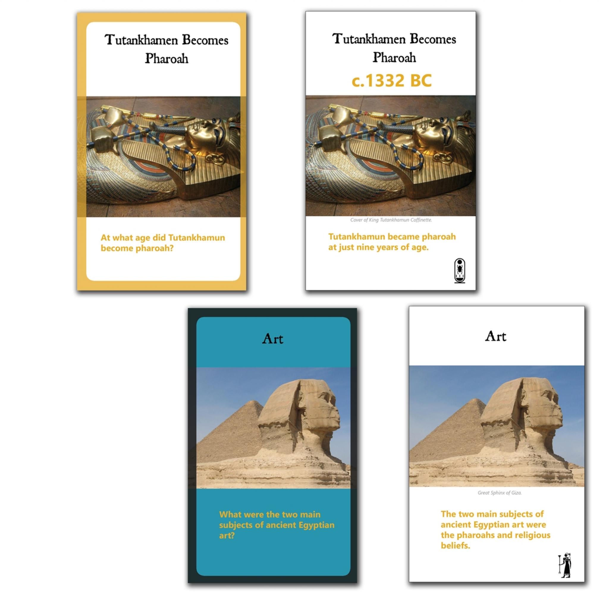 Ancient Egypt Interactive Timeline - Classroom Cards