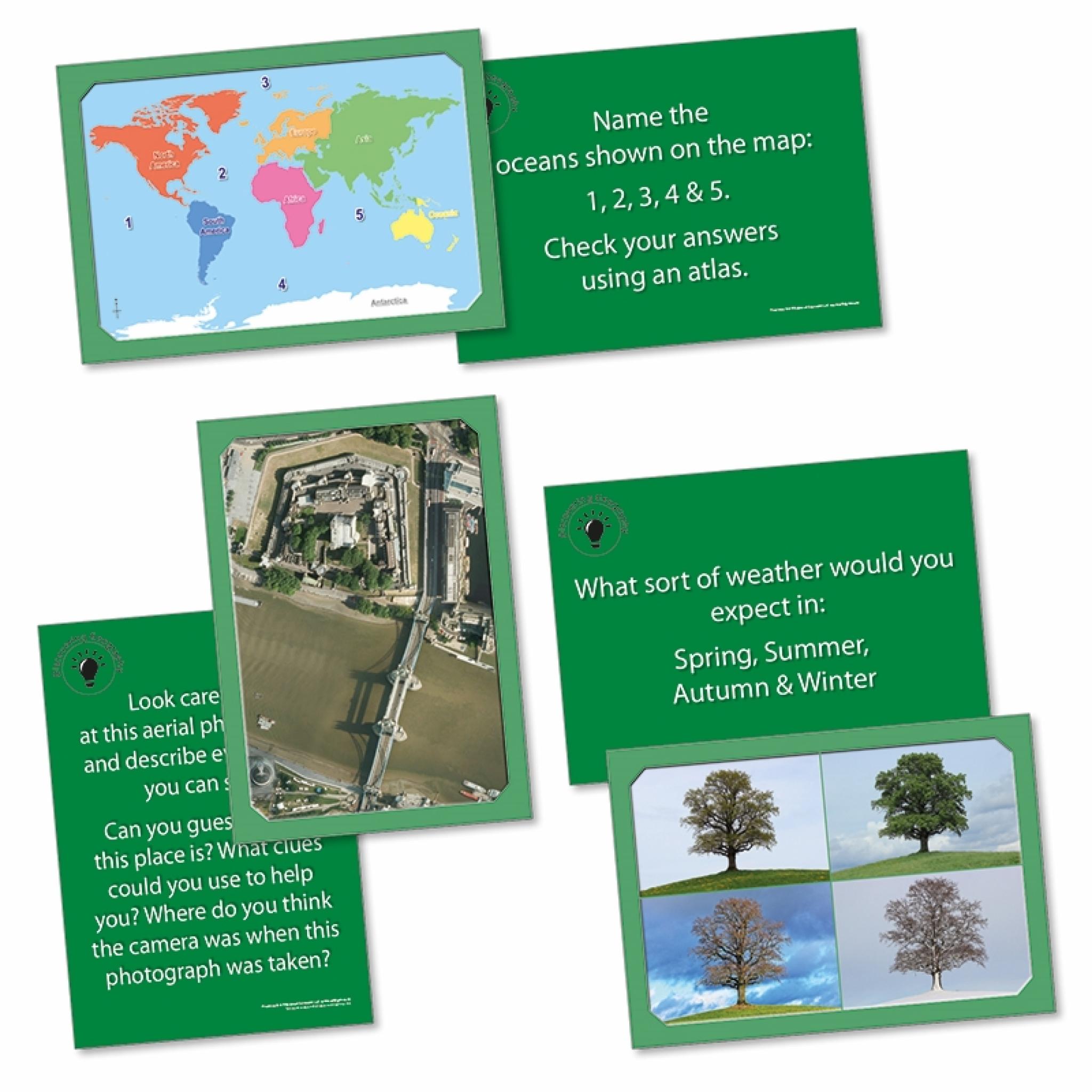 Discovering Geography KS1 Activity Cards