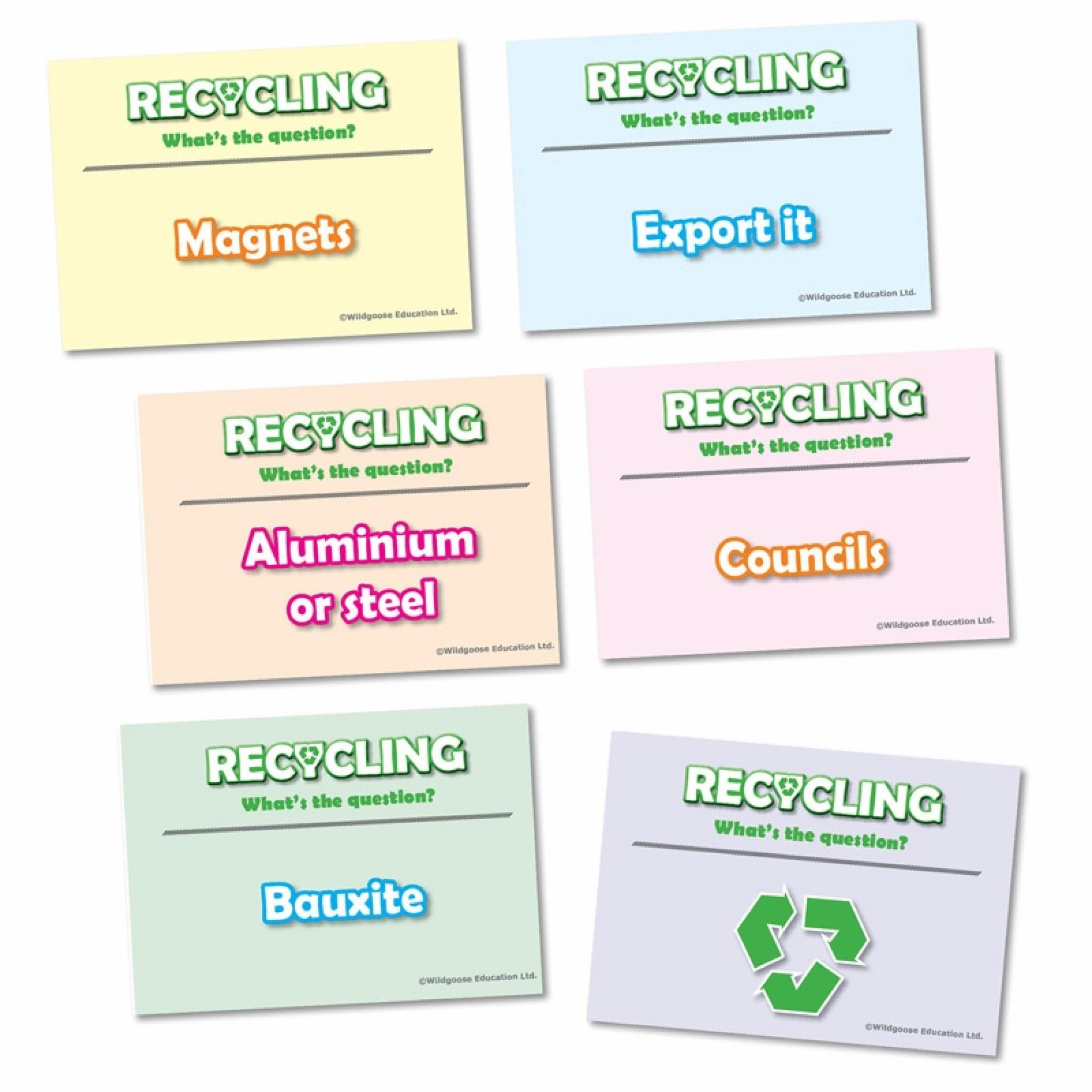 The Question? Recycling Cards