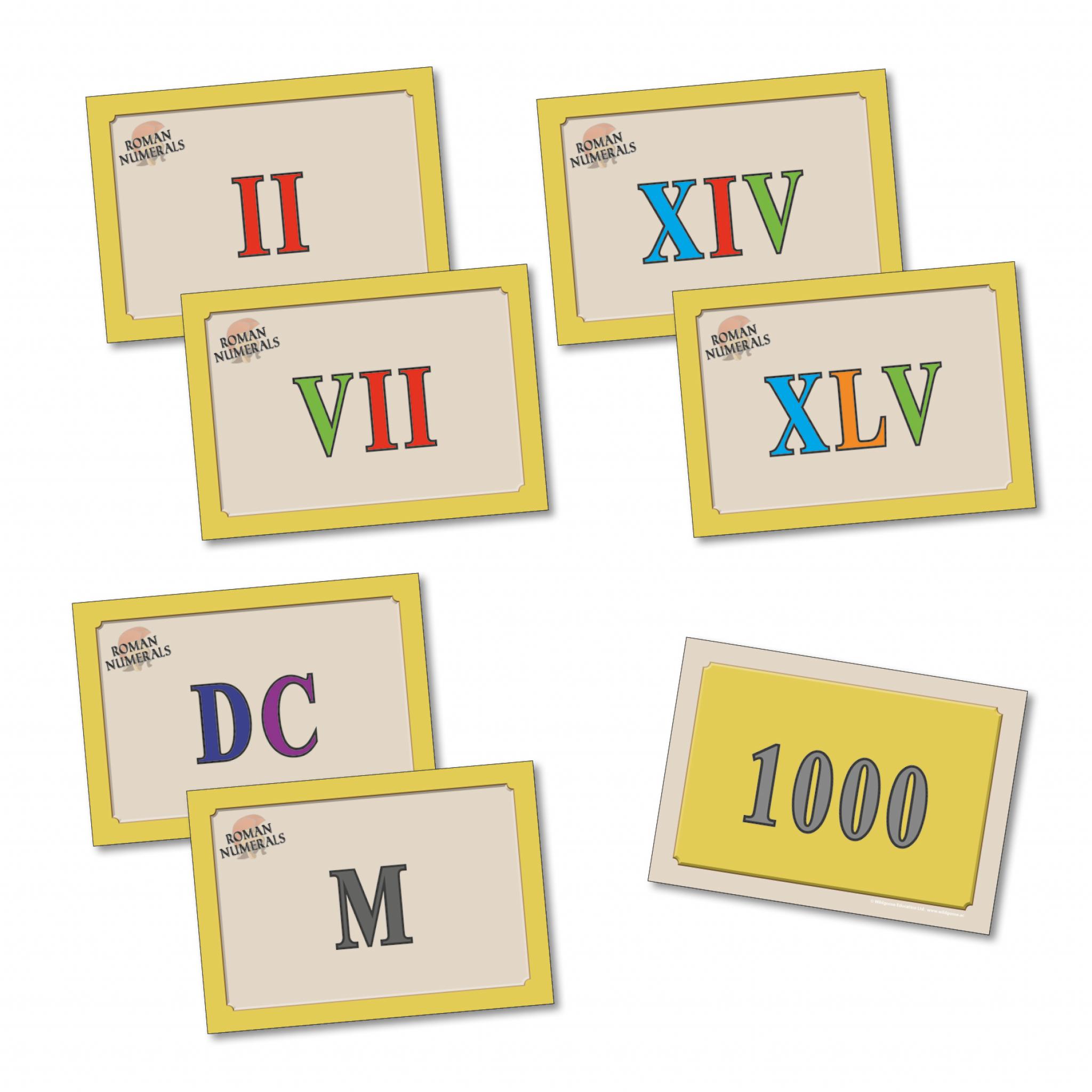 Numerals Cards