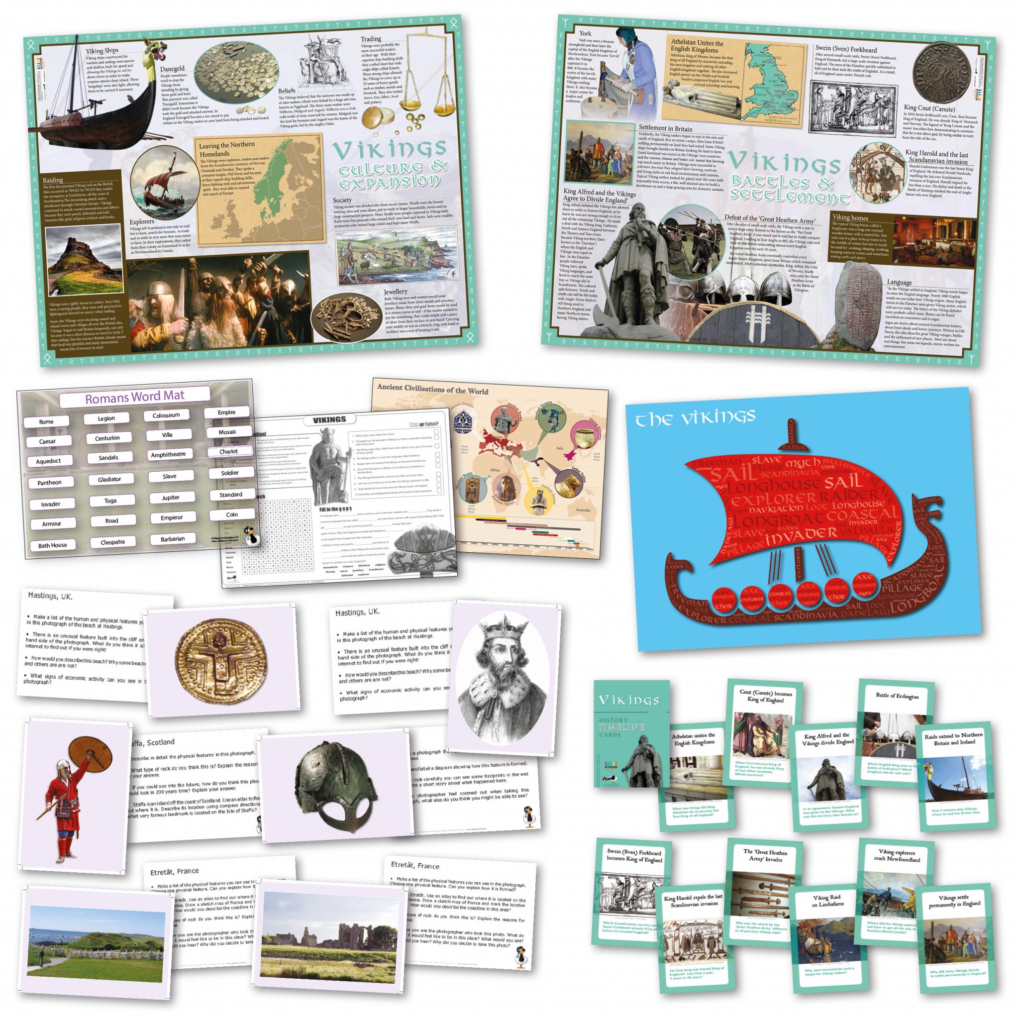 Vikings in Britain Curriculum Pack | Wildgoose Education