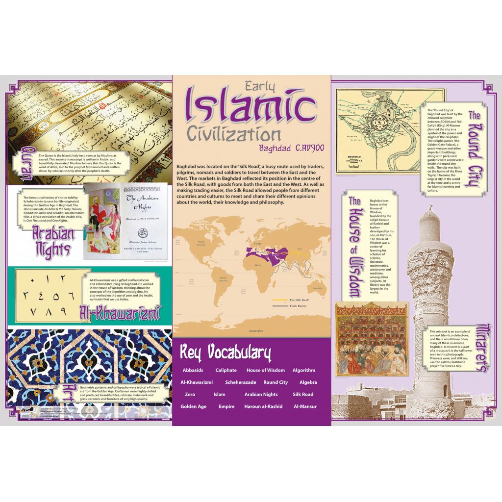 Early Islamic Civilisation poster | Wildgoose Education