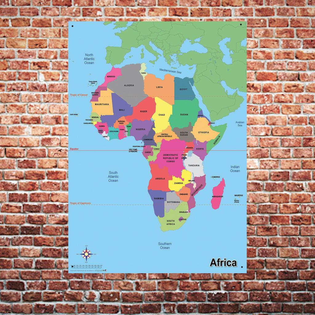 Large Outdoor Map of Africa | Wildgoose Education