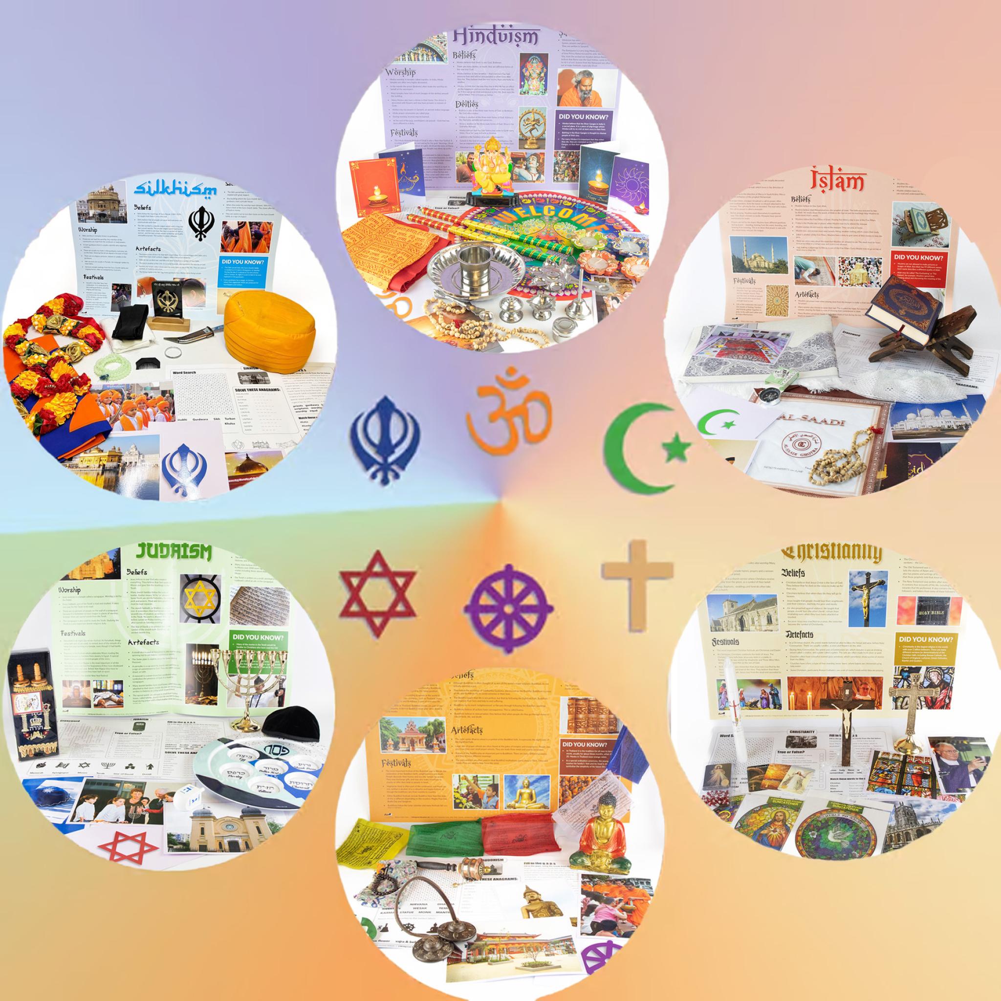 Set of 6 Religious Artefacts Packs | Wildgoose Education